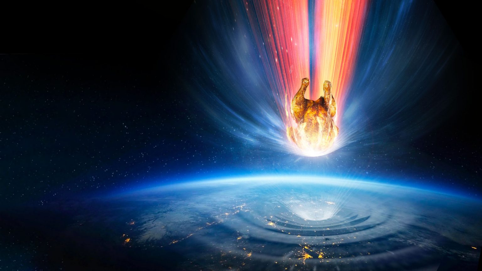 Physicists Explain What Happens If a Turkey Hits Earth at the Speed of ...