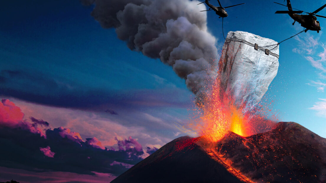 What Happens If You Drop an Iceberg Into a Volcano? | What If Show