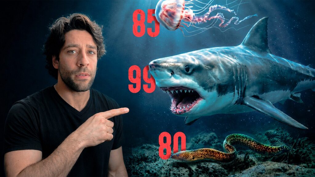 Ranking The Deadliest Ocean Predators | What If Show